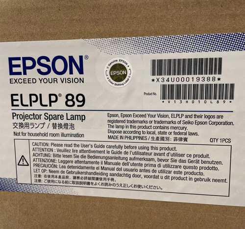 Ориг. лампа для проектора epson 4050