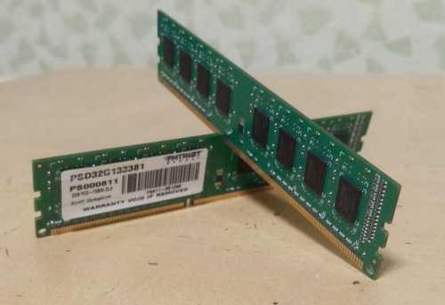 Озу DDR3 2,4GB