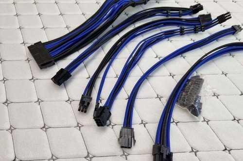 Набор кабелей в оплетке для пк