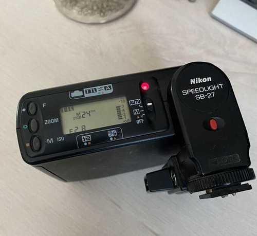 Вспышка для фотоаппарата nikon speedlight sb-27