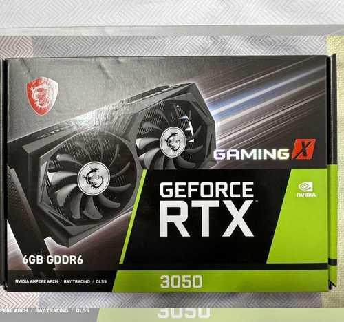 Видеокарта RTX 3050 6gb Запечатана, гарантия