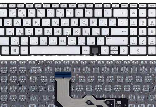 Клавиатура HP Envy 15-ED 17-CG серебро подсветка