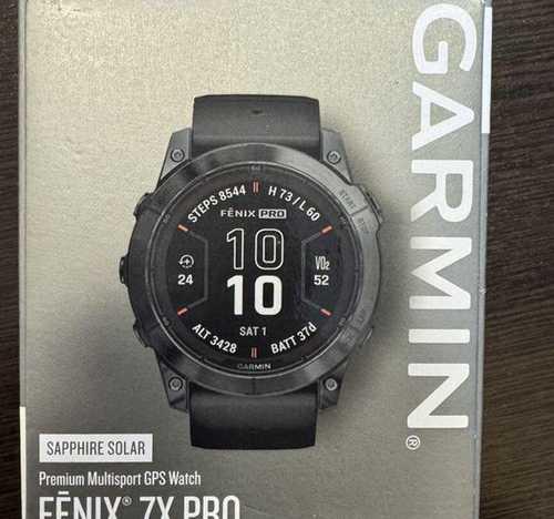 Garmin fenix 7x pro sapphire solar