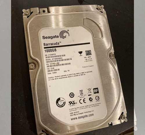 Жесткий диск 1 тб seagate barracuda