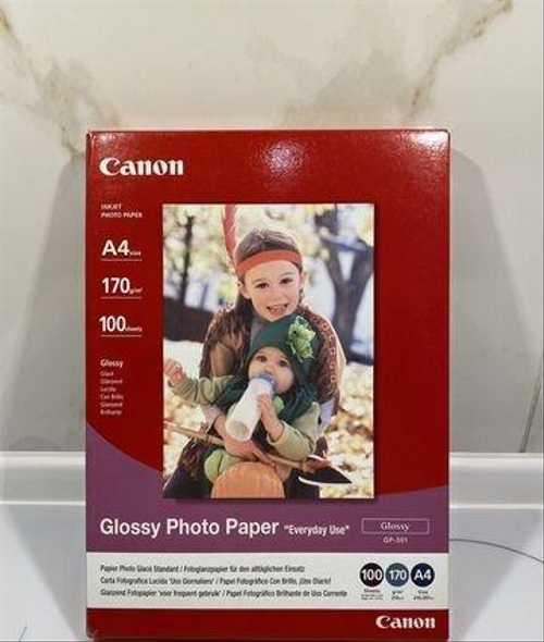 Бумага Canon А4 Everyday Use Glossy GP-501 170 г/м