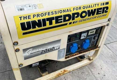 Бензиновый генератор unitedpower GG2900