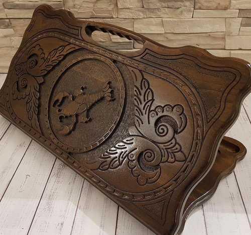 Нарды резные Зодиак Рак