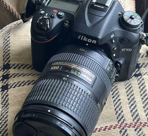 Nikon D7100 kit 18-300mm VR