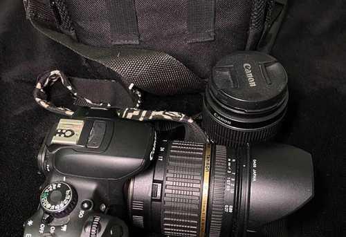 Фотоаппарат Canon 650D + объектив 17-50 F2.8