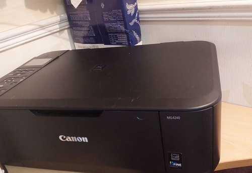 Цветной принтер Canon Pixma mg4240