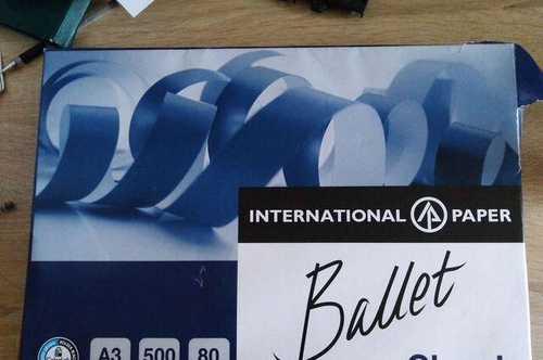 Бумага а3 для печати "ballet"