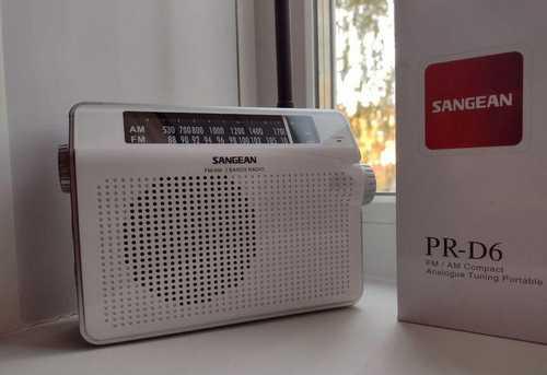 Радиоприемник Sangean PR-D6