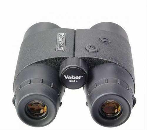Бинокль Veber 8*42 RF1200 с лазерным дальномером