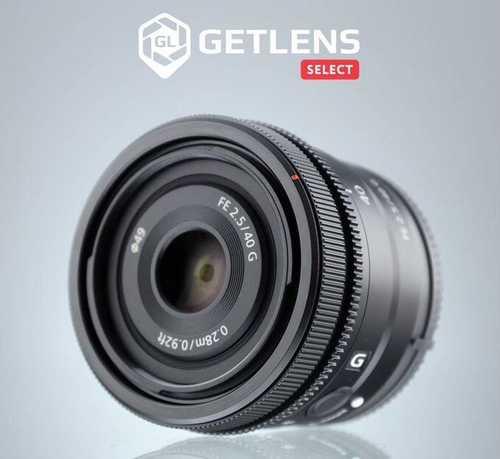 Sony FE 40mm f/2.5 G Lens (SEL40F25G)