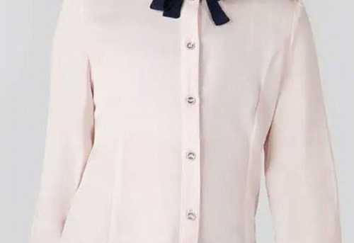 Блузка/рубашка для девочки (158) школьная