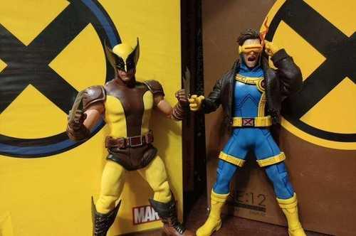 Фигуоки mezco x men wolverine cyclops