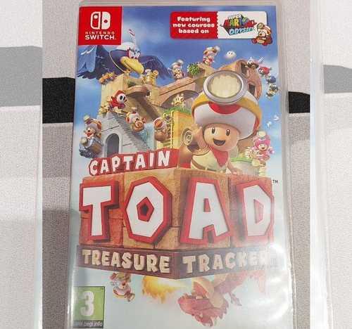 Картридж Nintendo captain toad treasure tracker