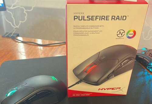 Игровая мышь hyperx pulsfire raid