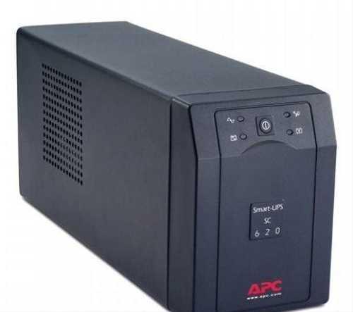 Ибп APC Smart-UPS SC SC620I, 620вa