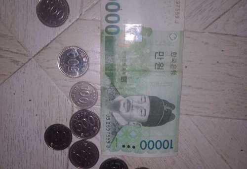 Южно Корейские Деньги (Воны)