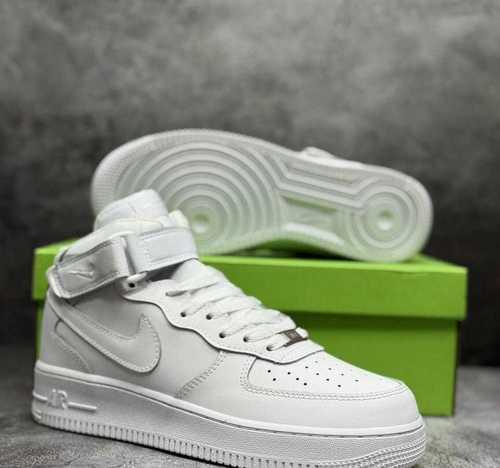 Кроссовки Nike air Force 1 Hight белые