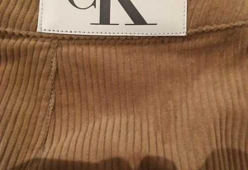 Calvin Klein" - юбка вельветовая - оригинал