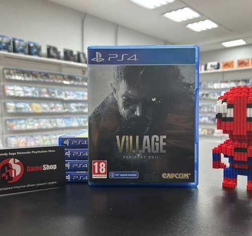 Диск Resident Evil: Village PS4