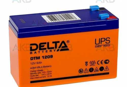 Аккумулятор для ибп Delta DTM 1209 9Ач (151x65x94)