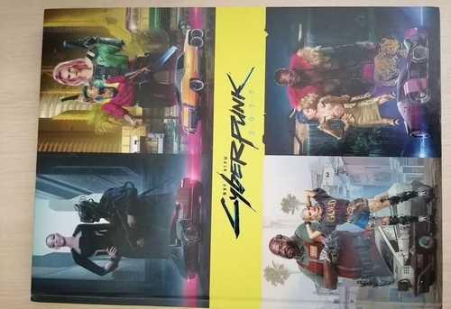 Артбук Мир игры cyberpunk 2077 артбук киберпанк