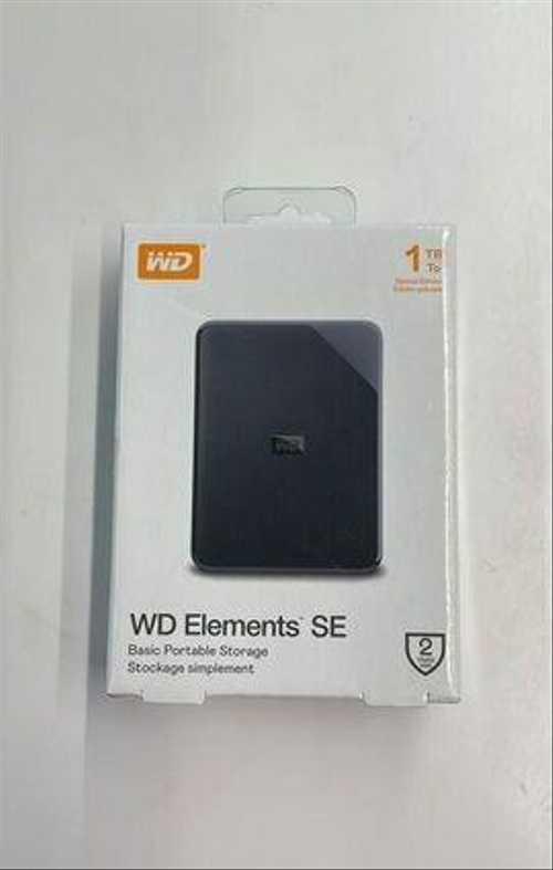 Внешний жесткий диск WD Elements SE 1TB (новый)