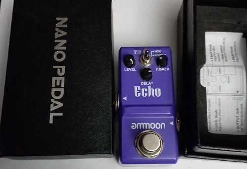 Гитарная педаль delay Echo ammon