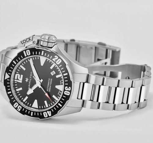 Hamilton khaki navy frogman 42mm H77605135