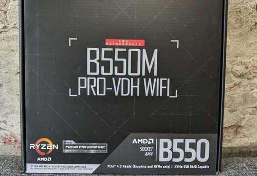 Новая Материнская плата MSI B550M PRO-VDH wifi
