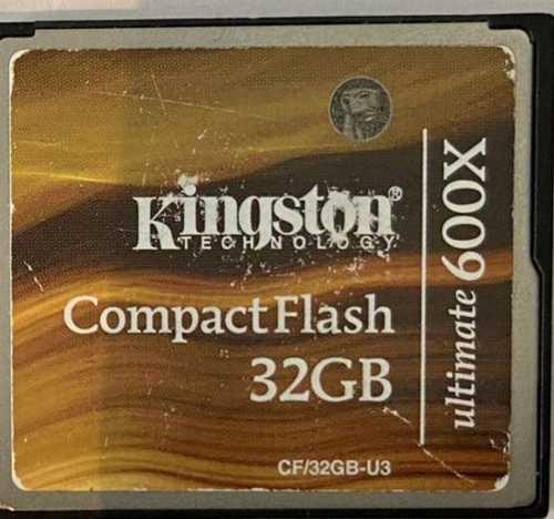 Карта памяти Compact flash 32 gb