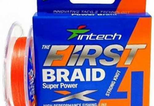 Intech First Braid X4 100m #0.4 / 0.104mm (Orrang