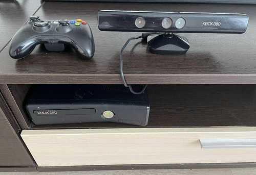 Xbox 360 slim 500 Гб прошитый+Kinect