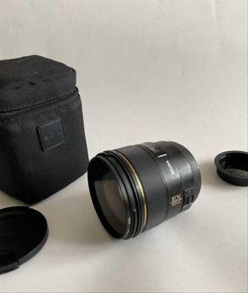 Объектив sigma 85mm f 1,4 HSM DG EX Canon