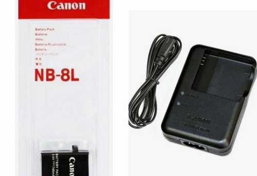 Canon NB-8L + Canon CB-2laс Новые