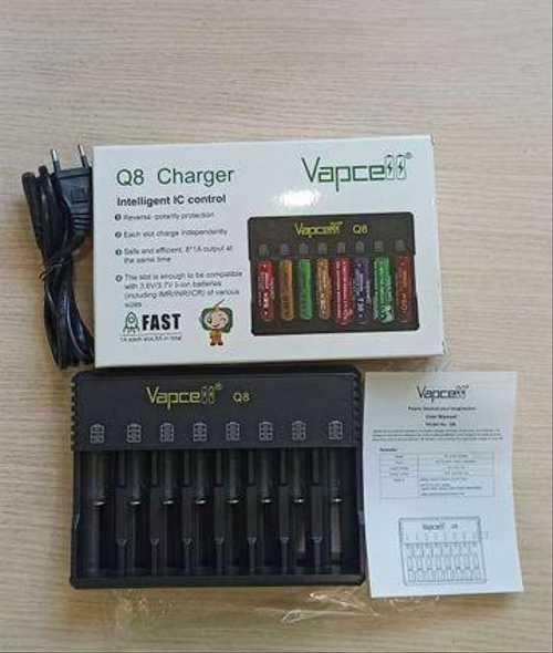 Зарядное устройство Vapcell Q8