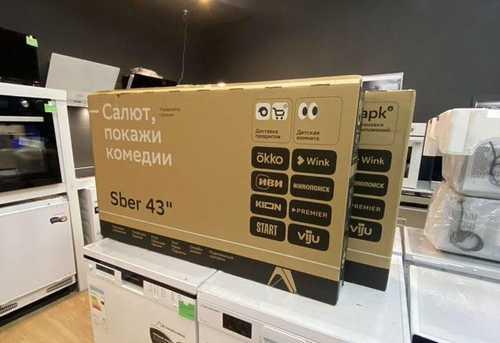 Телевизор Sber SDX-43F2010B, 43"(109 см), FHD