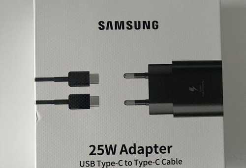 Быстрая зарядка samsung type c 25w