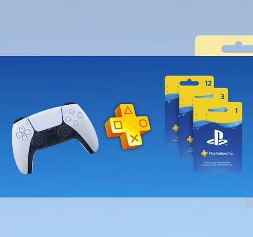 Подписка PS PLus Deluxe 3 мес. Турция