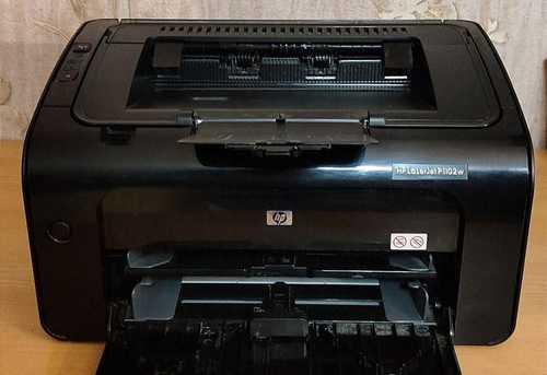 Принтер лазерный ч/б HP LaserJet Pro P1102w