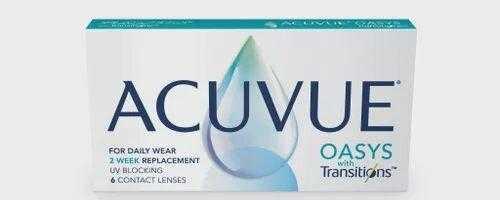 Контактные линзы acuvue Oasys with Transitions