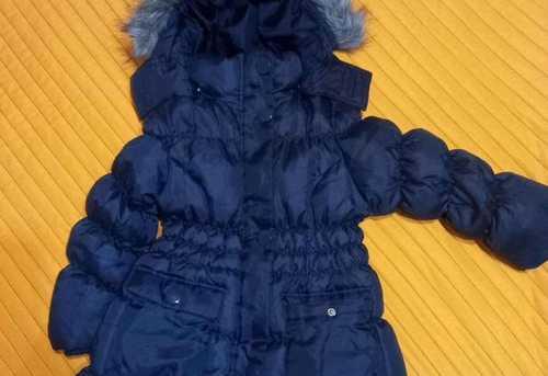 Пальто для девочки зимнее