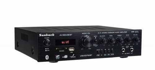 Усилитель Sunbuck AV-580USB/BT-Black