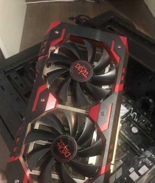 Видеокарта PowerColor AMD Radeon RX 590 Red Devil