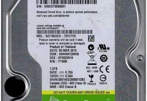 Hdd WD10eucx WD10efrx