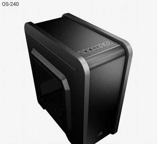 Корпус Aerocool QS-240 Minitower Без бп Чёрный, QS