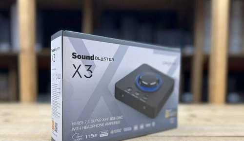 Новые Creative Sound Blaster X3